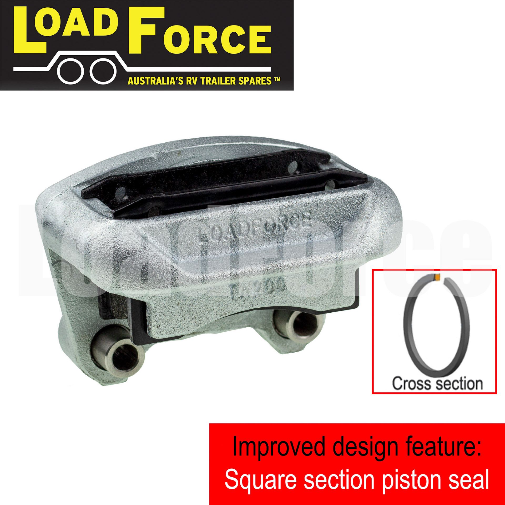 TP.TSTA200 Brake Caliper TA200 Hydraulic - Gal (Replaces Trigg A200 ...