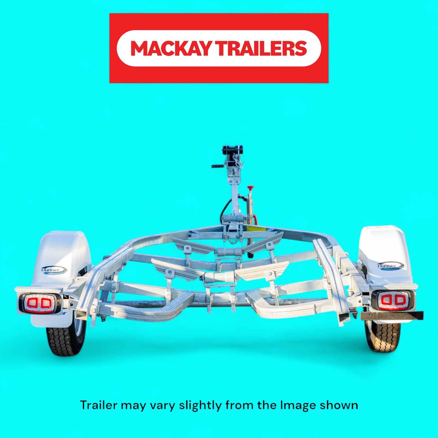 TR.DM9013BF Dunbier Sports 4.4M Centreline Boat Trailer ATM 1000kg ...