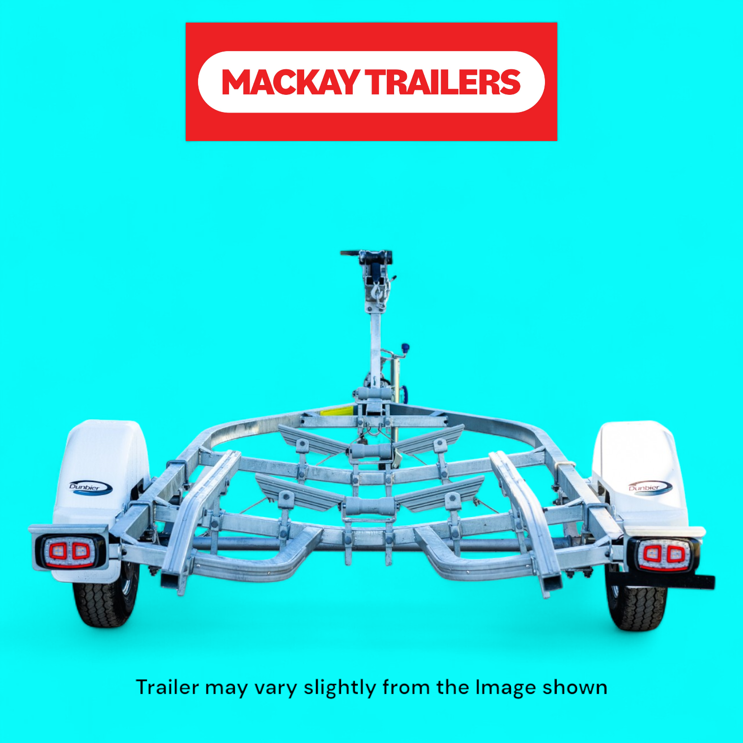 TR.DM9215BWF Dunbier Sports 4.7/5M Centreline Wide Frame Boat Trailer ...