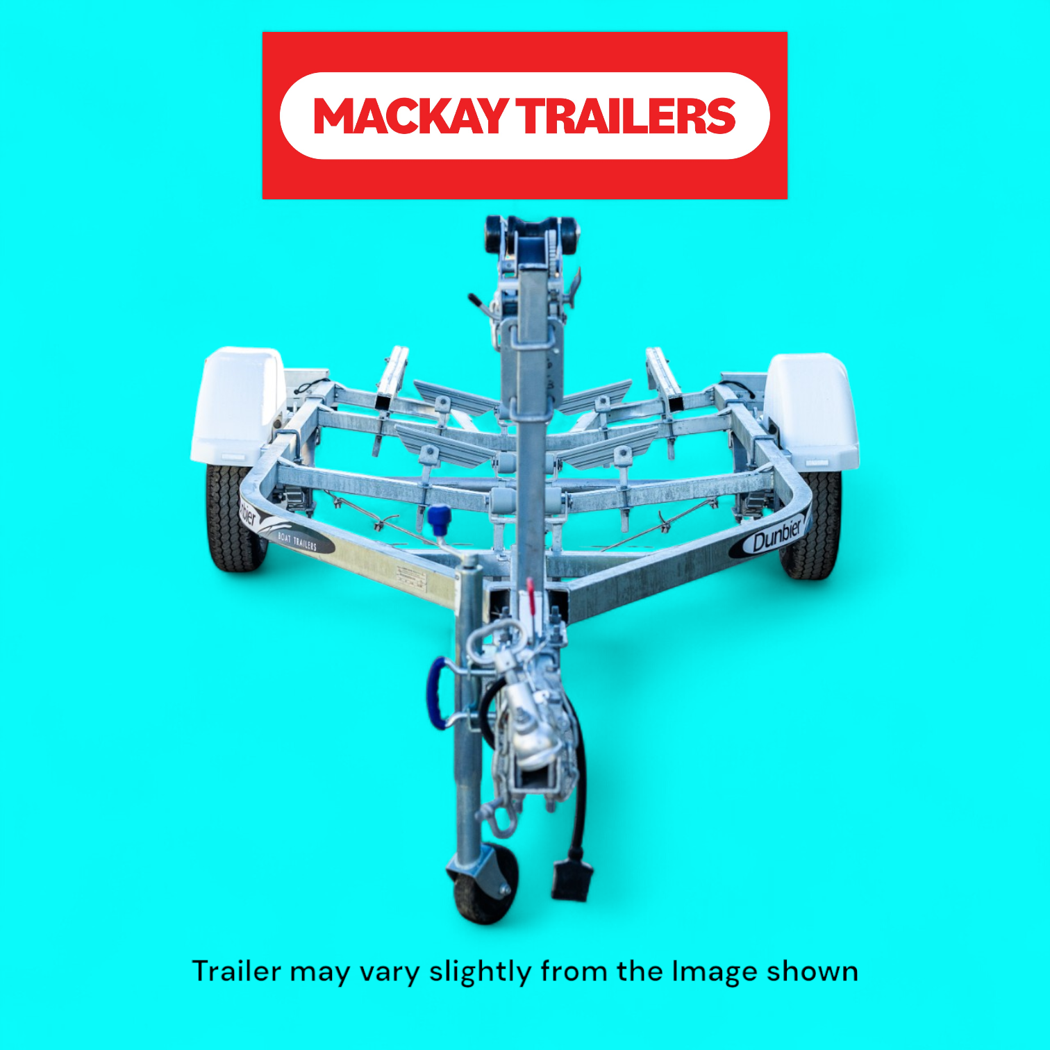 TR.DM9215BWF Dunbier Sports 4.7/5M Centreline Wide Frame Boat Trailer ...
