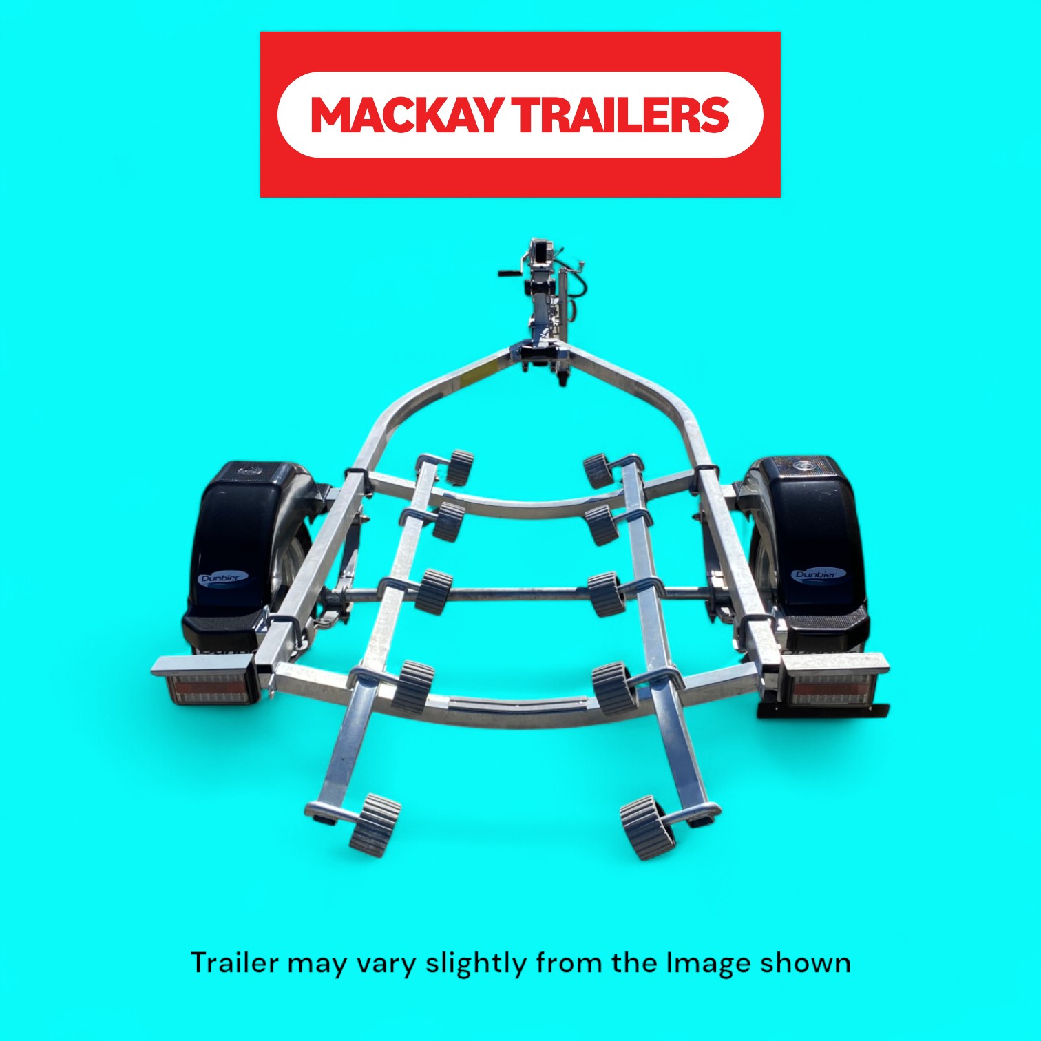 TR.DM9169P Dunbier Sports 3.7m Single Water Toy Carrier Trailer with ...